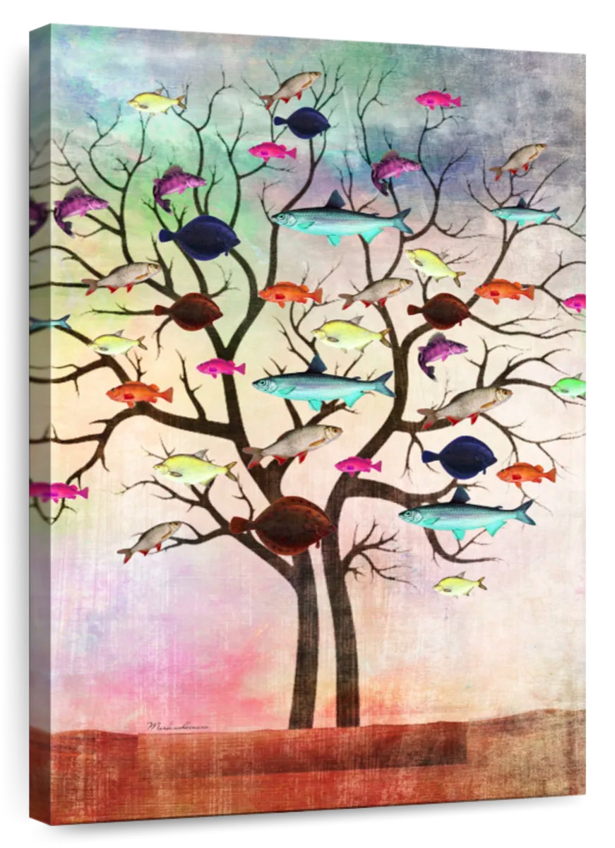Trinx Kelan Tree Fish | Wayfair