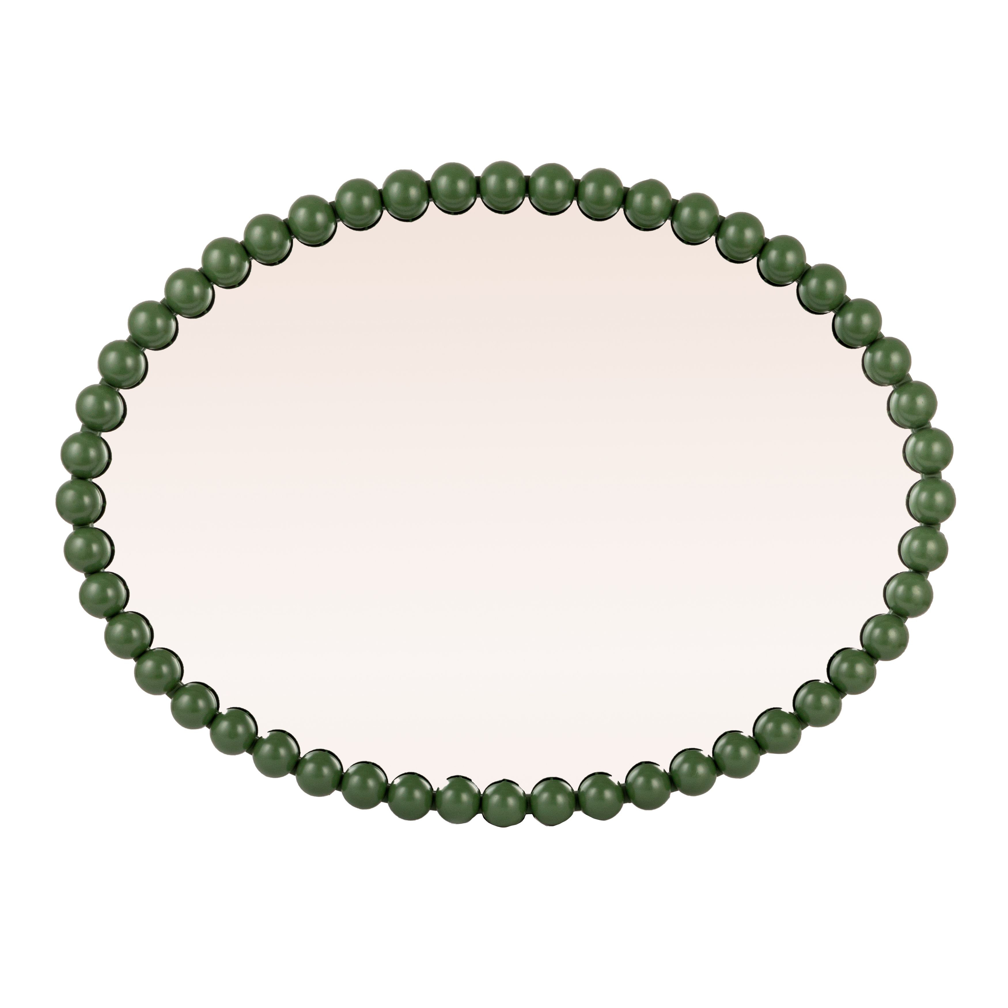 AllModern Metal Ball Framed Wall Mirror | Wayfair