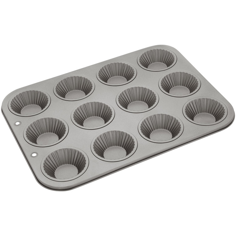 Judge Bakeware, 12 Cup Non-Stick Fluted Bun Tin | Wayfair.co.uk