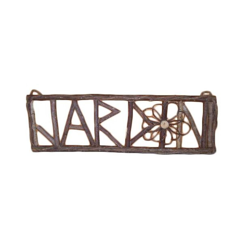 Ophelia & Co. Twig Jardin Sign | Wayfair
