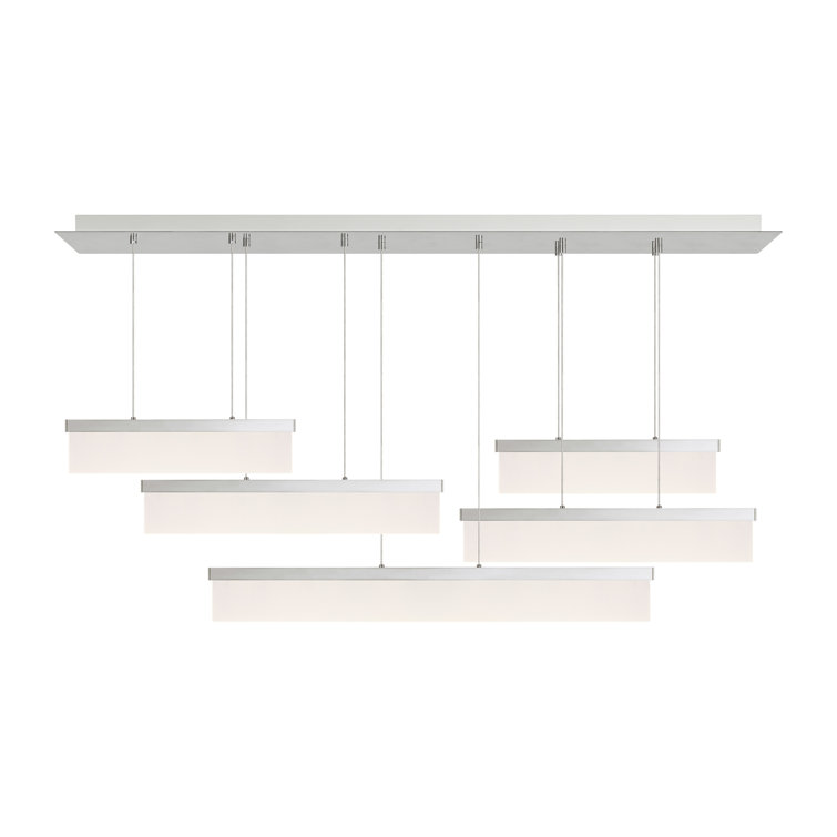 Visual Comfort Modern Sweep 5 - Light LED Chandelier | Perigold