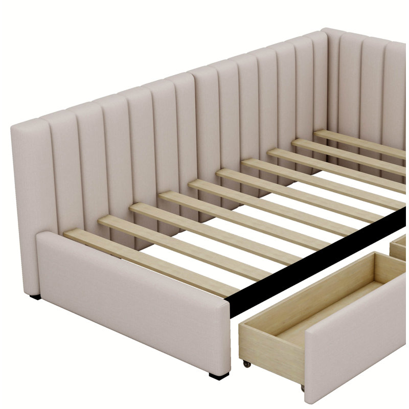 Mercer41 Mauda Upholstered Platform Storage Bed | Wayfair