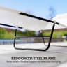 Symple Stuff Shelly Folding Chaise Lounge Pool Chairs, Outdoor Sun ...