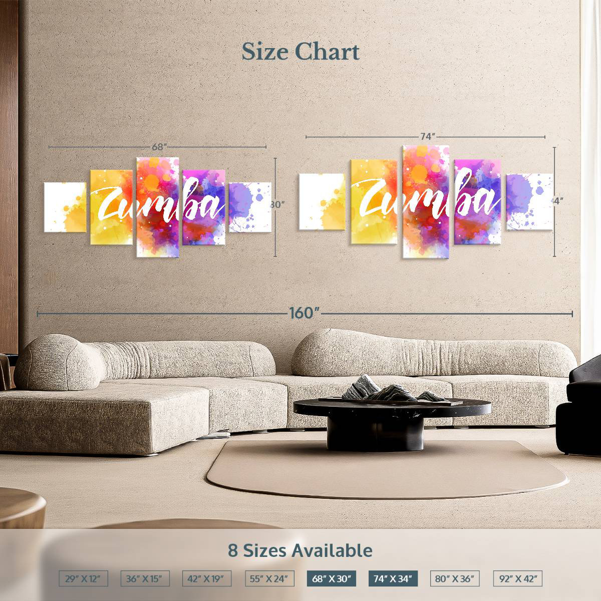 Orren Ellis Zumba Color Splash | Wayfair