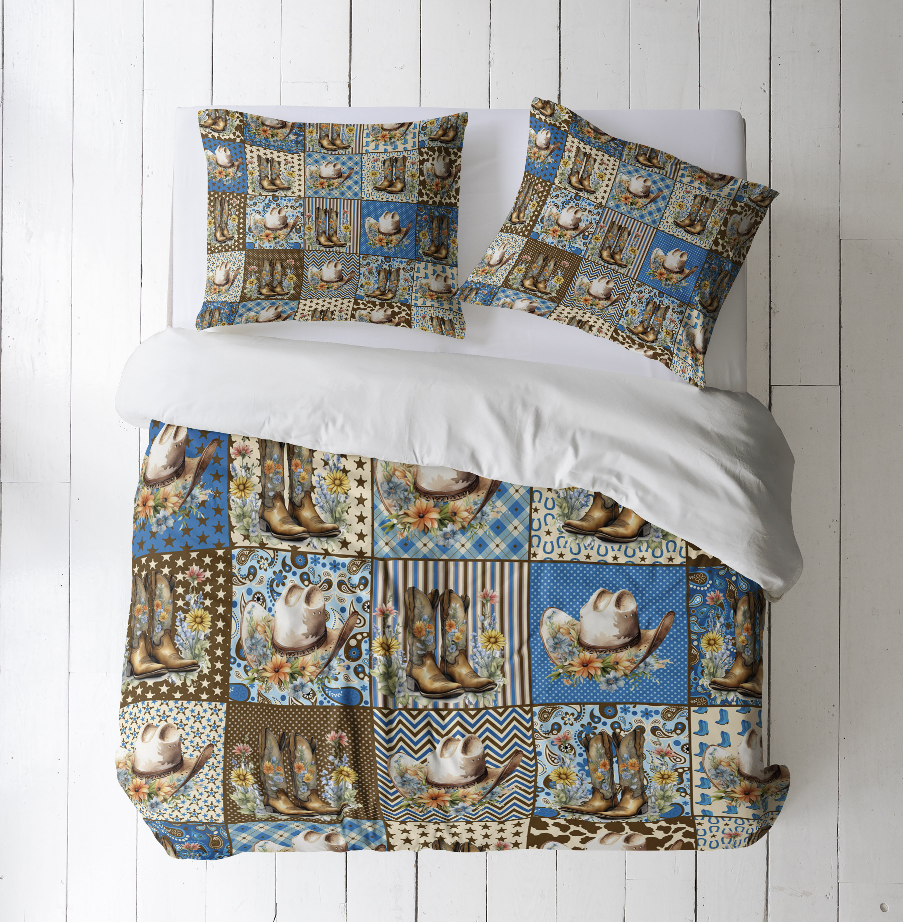 Folk N Funky Polyester Duvet Cover Set | Wayfair