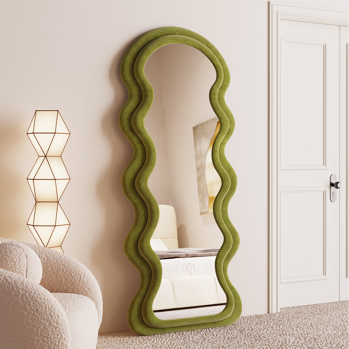 Metro Lane Cherae Glass Mirror & Reviews | Wayfair.co.uk