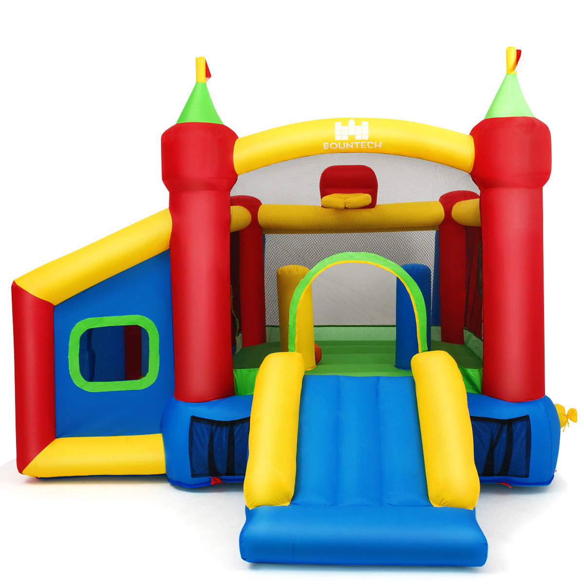 Topbuy 149.5' X 120' Bounce House With Slide & Reviews | Wayfair