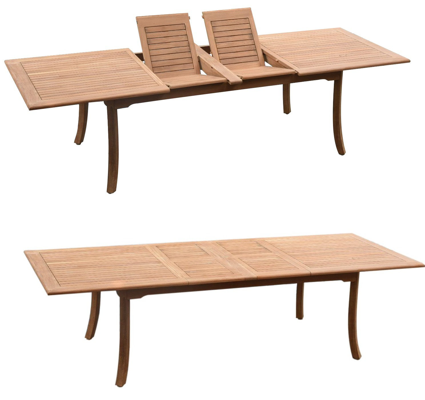 Rosecliff Heights Derick Extendable Teak Dining Table | Wayfair