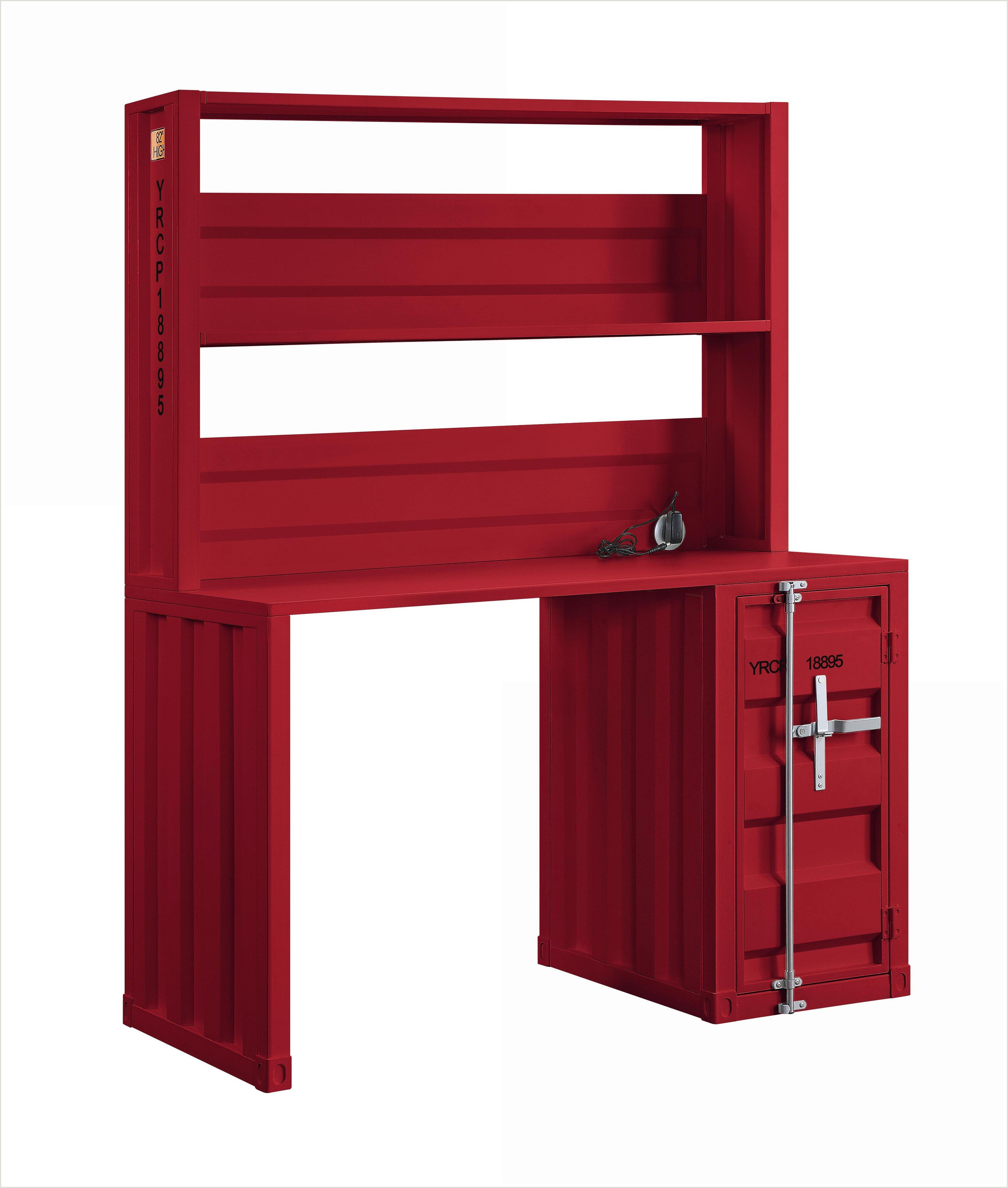 17 Stories Desks, Industrial Writing Desk with Hutch | Storage ...