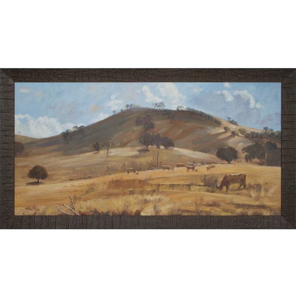 The Natural Light Open Range by Sullivan - Picture Frame Painting | Wayfair