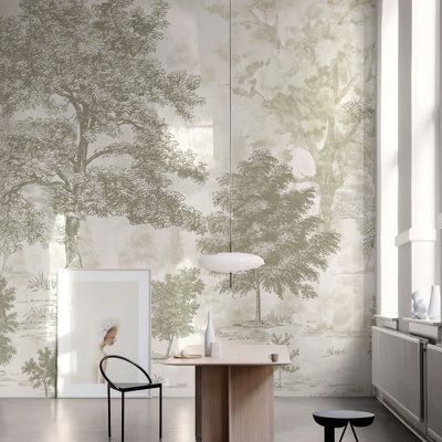 large tree wallpaper mural