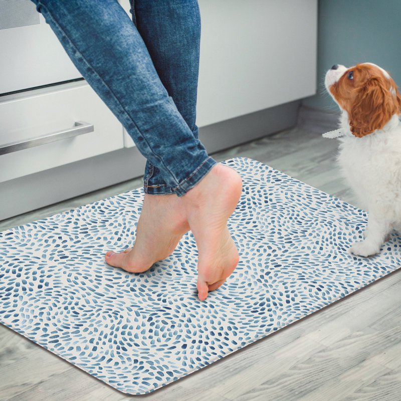 CounterArt Drift Marks Comfort Kitchen Floor Mat & Reviews | Wayfair