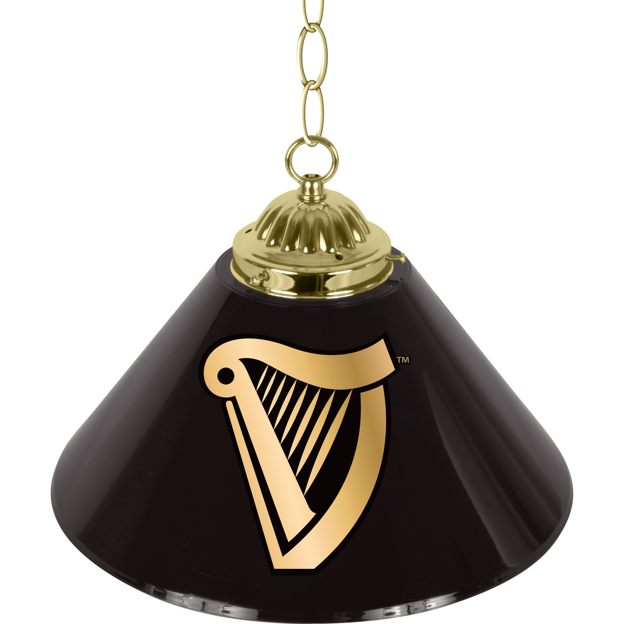 Trademark Global Guinness 1 - Light Pool Table Cone Pendant | Wayfair