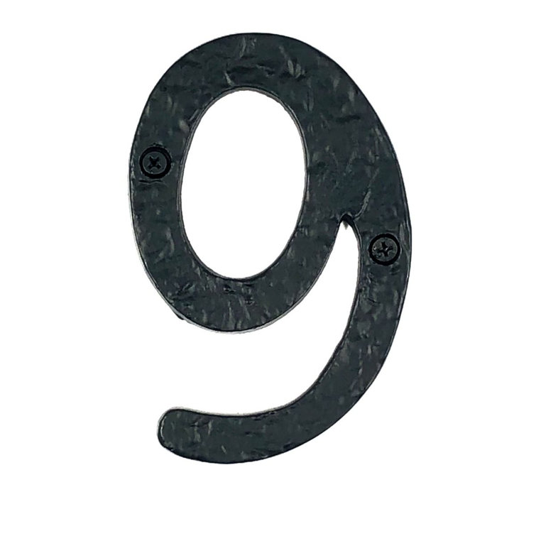 Acorn 4'' H Metal House Number & Reviews | Wayfair