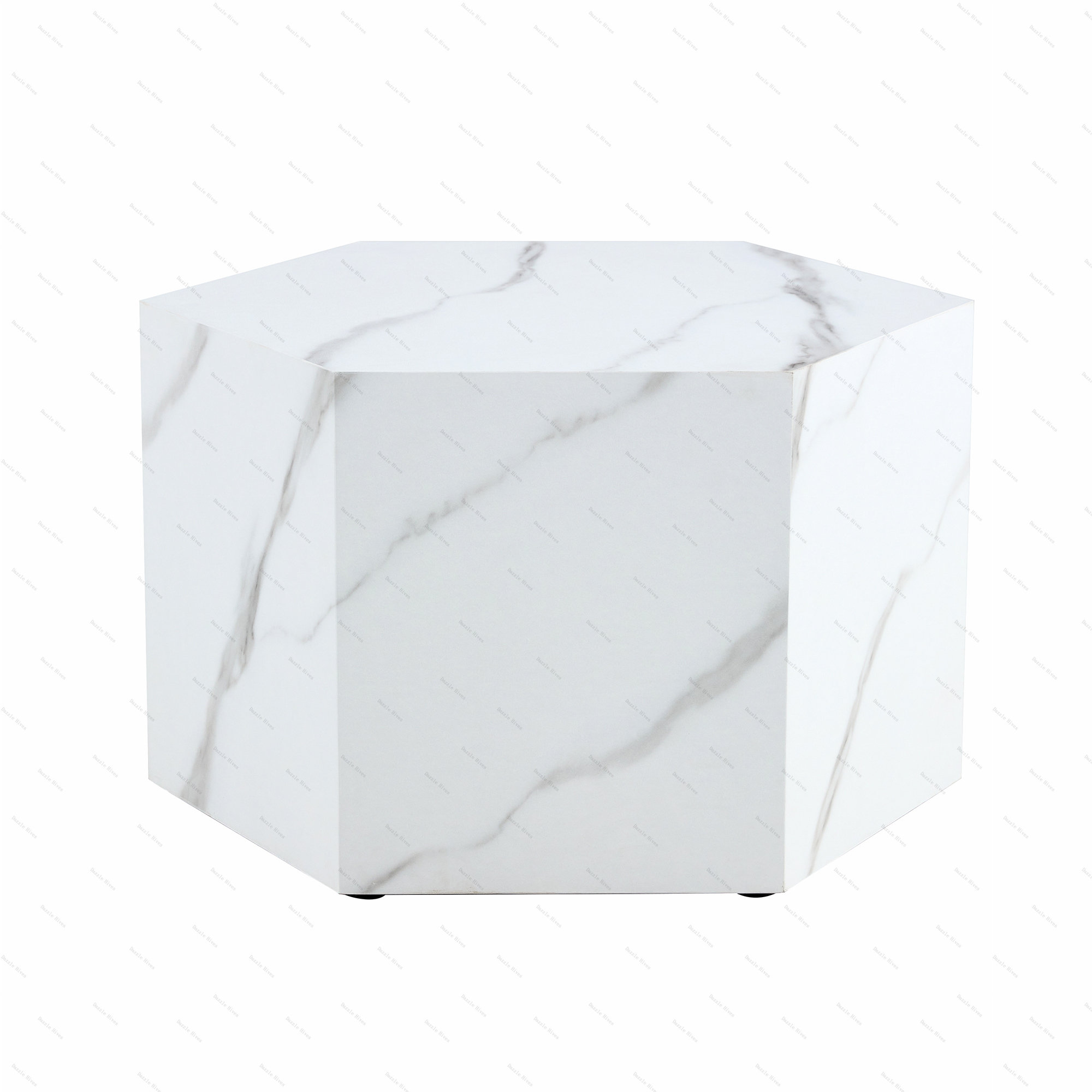 Wrought Studio™ Modern MDF coffee table, with complex texture patterns ...