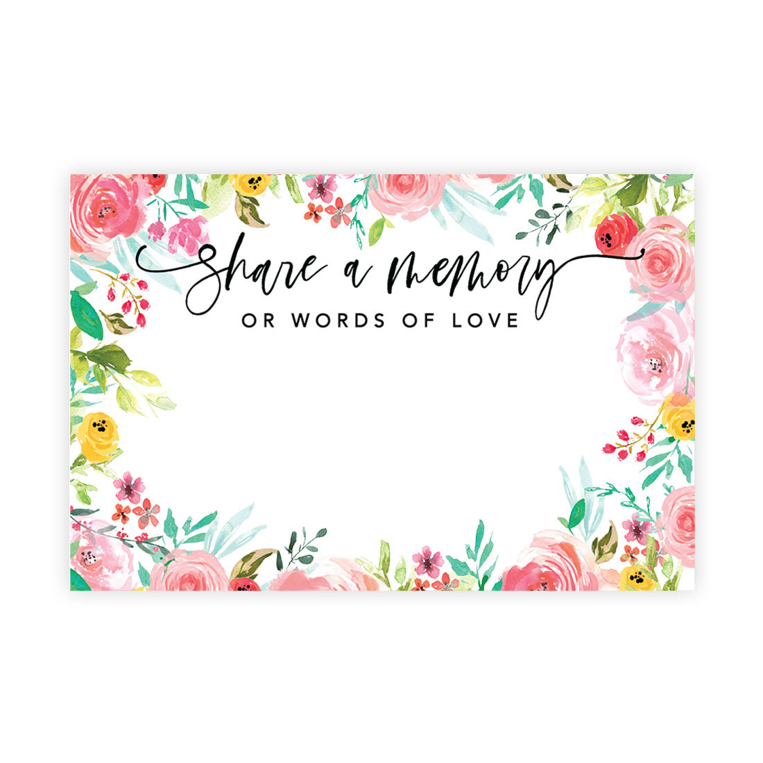 Koyal Wholesale Spring Florals Share a Memory Cards | Wayfair