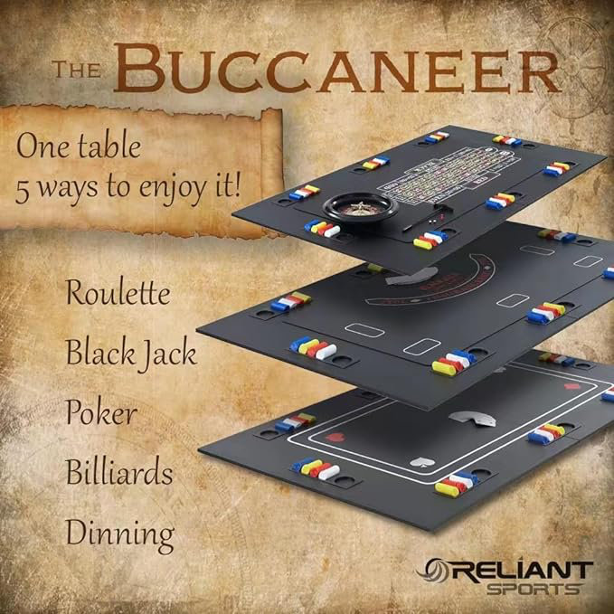 ROWREW 84.4'' L 5 Game Multi Game Table - Wayfair Canada