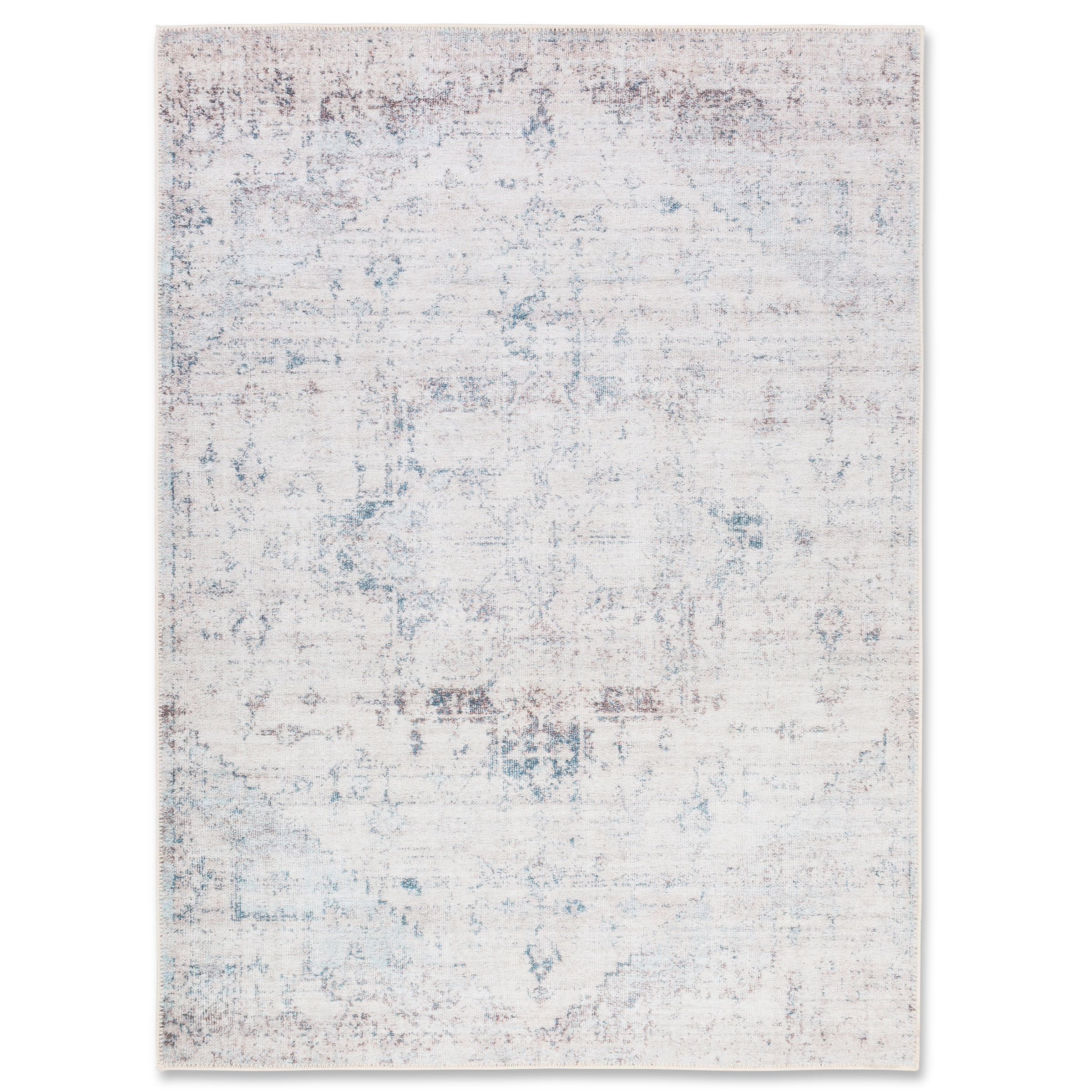 Ophelia & Co. Aura Spill Proof Washable Indoor Area Rug | Wayfair
