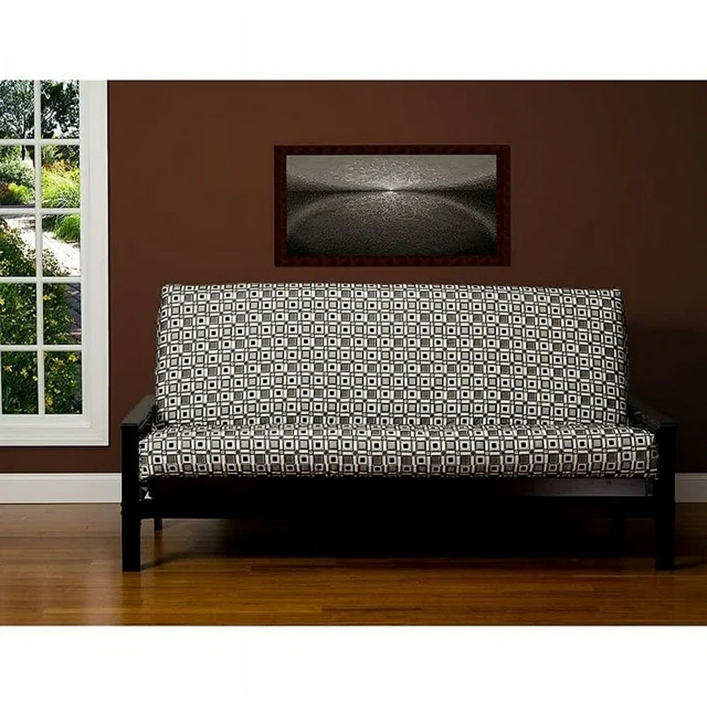 Wade Logan® Box Cushion Futon Slipcover & Reviews | Wayfair