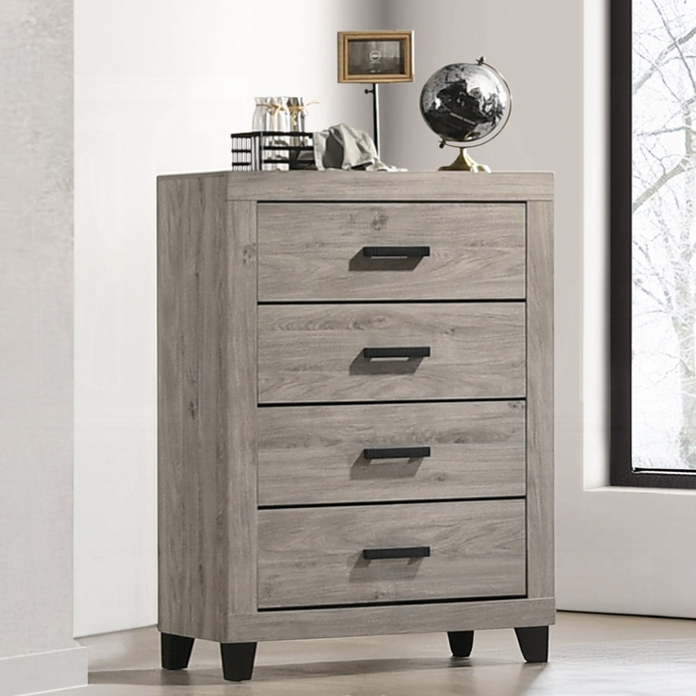 George Oliver Chest, Light Gray Finish | Wayfair