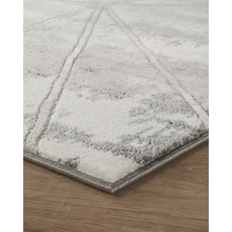 Metro Lane Demarrea Modern Abstract Geometric Living Room Area Rug ...