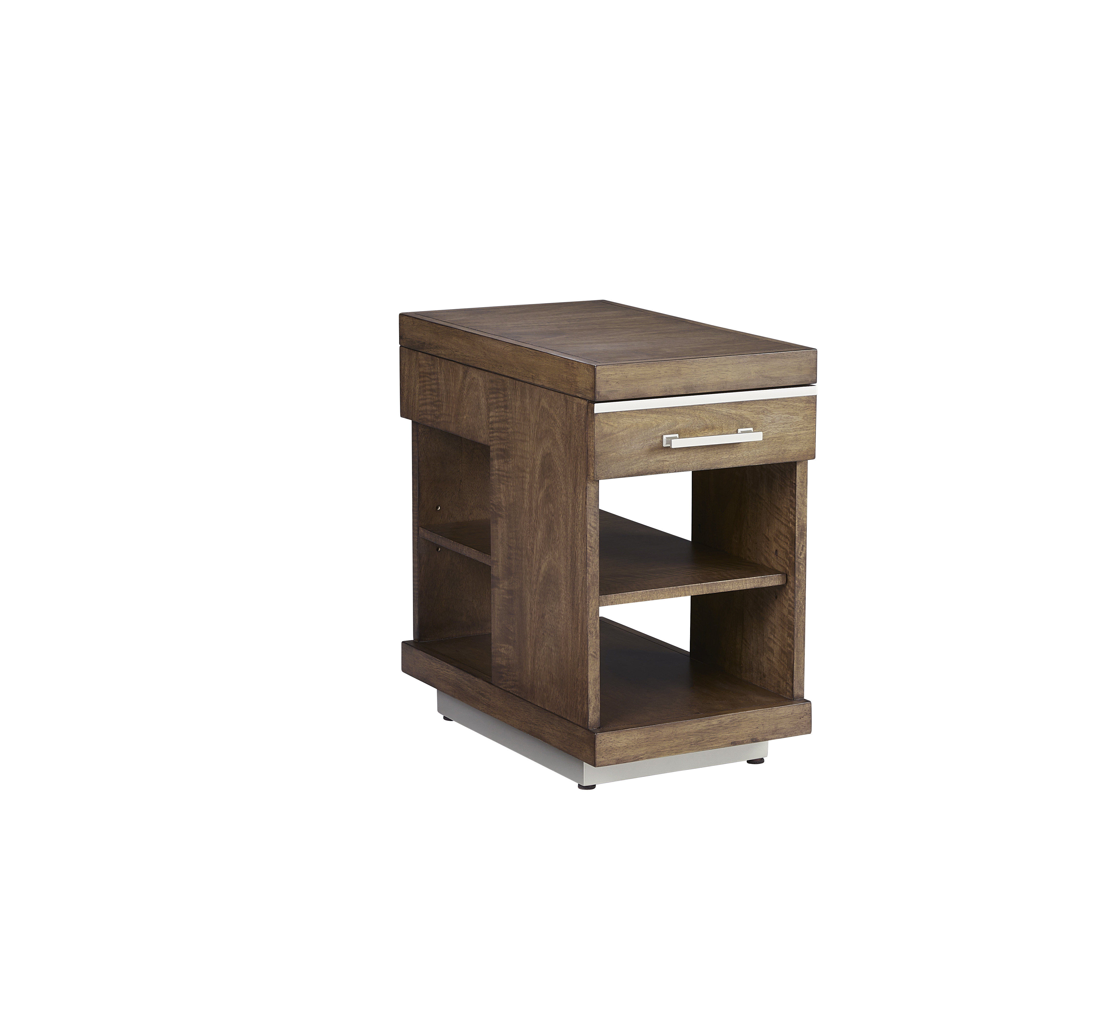 Latitude Run® Solid Wood Top End Table with Storage - Wayfair Canada