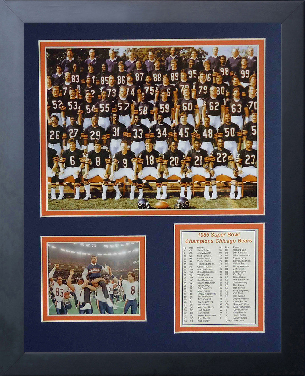 Red Barrel Studio® 'Chicago Bears 1985 Bears' - Picture Frame ...