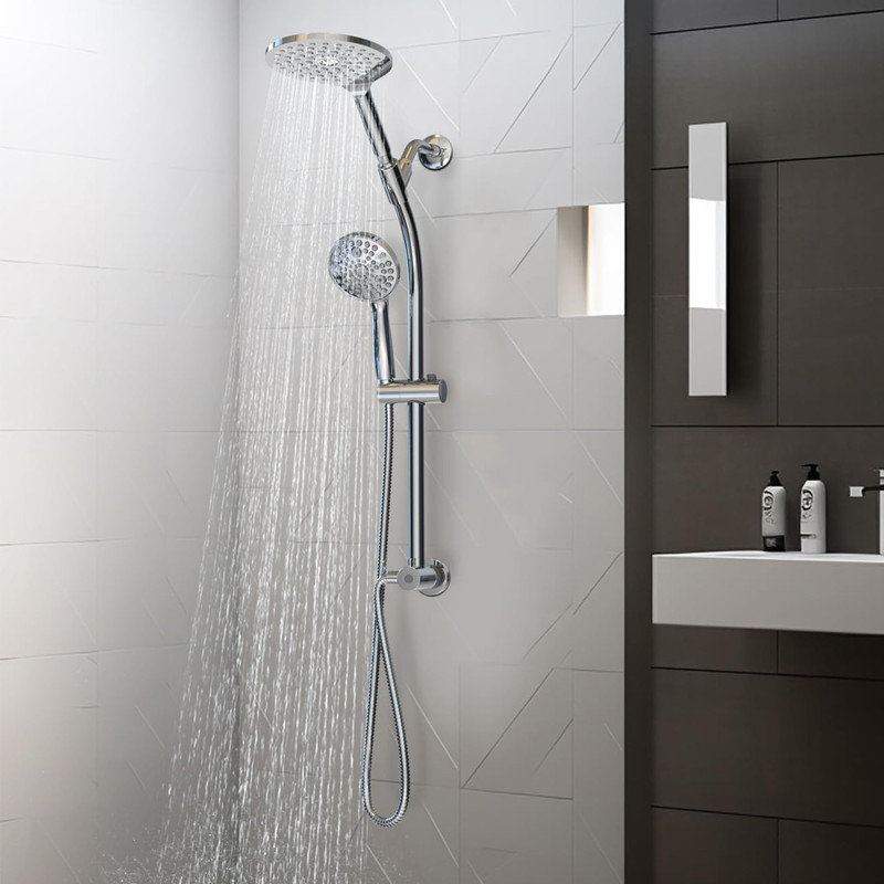 Kovity Pomme de douche double haute pression avec tête de douche à ...