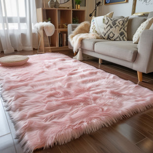 Faux Fur Area Rugs You'll Love | Wayfair