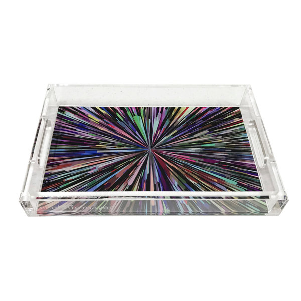 Nicolette Mayer Fireworks Plastic / Acrylic Tray - Wayfair Canada