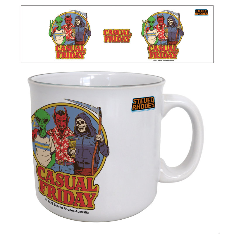 Pyramid America Steven Rhodes - Casual Friday 20oz. Camper Mug | Wayfair