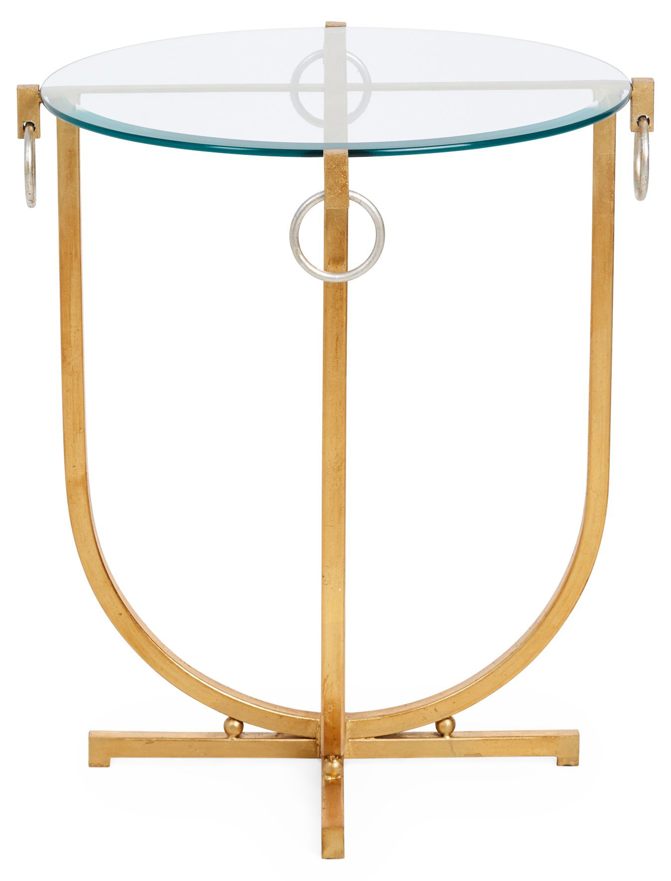 Everly Quinn Glass Top End Table | Wayfair
