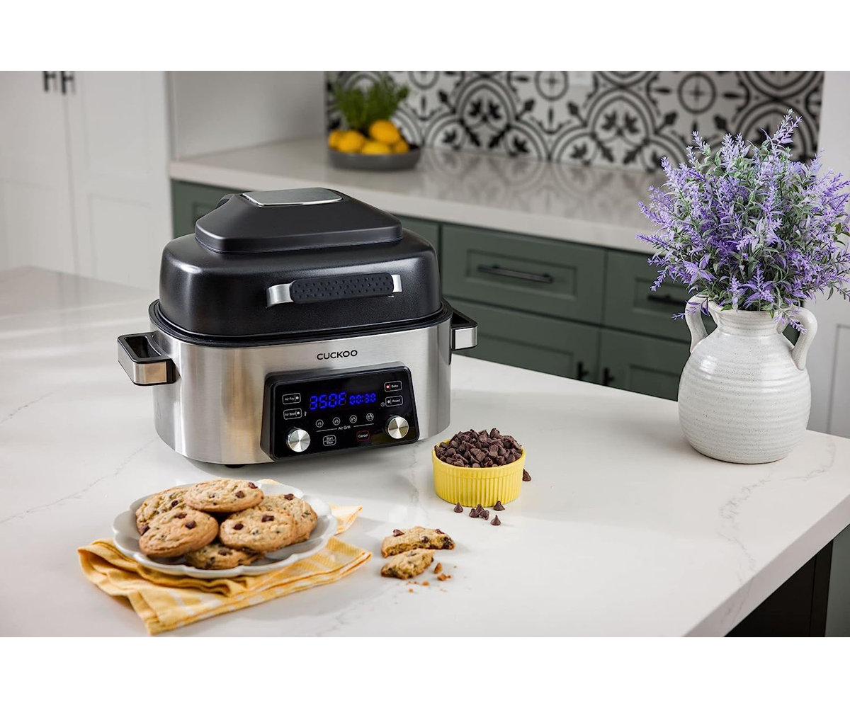 Cuckoo Electronics CUCKOO Countertop Air Grill: Air Grill, Air Fry ...