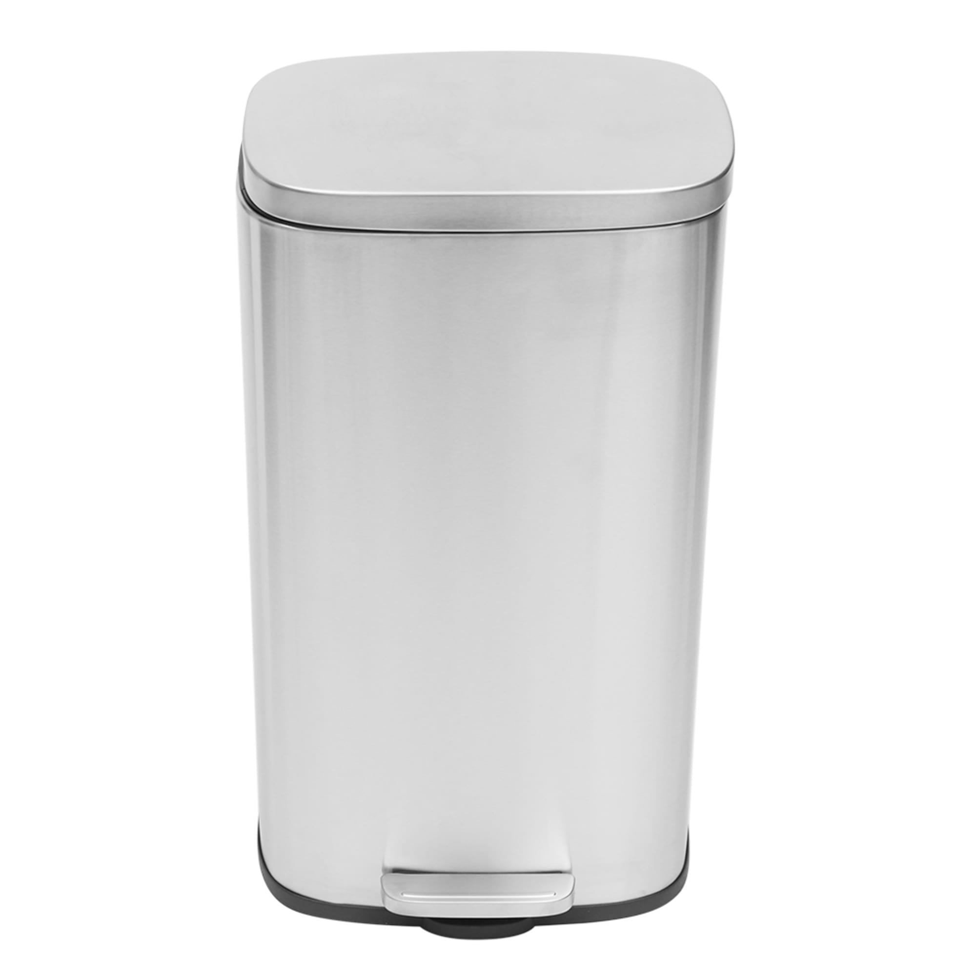 Rebrilliant Kerensa Soft Close 12 Lt Stainless Steel Step Waste Bin ...