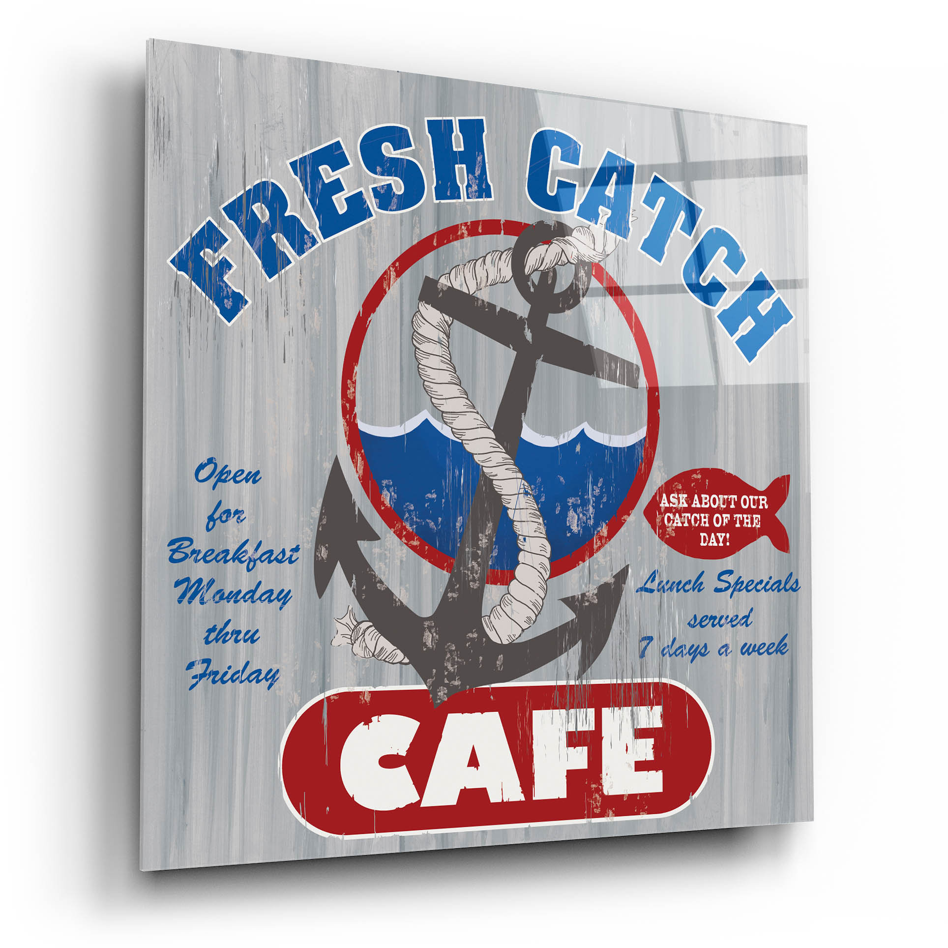 Breakwater Bay 'Fresh Catch' by Fiona Stokes-Gilbert Acrylic Glass Wall ...