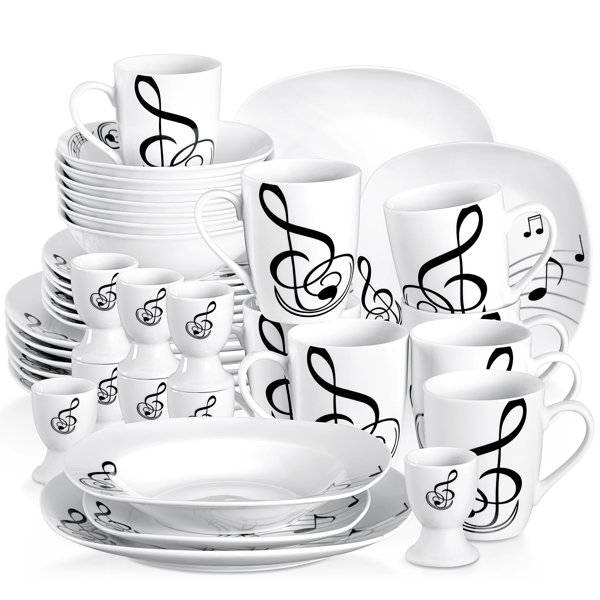 Blue Elephant Porcelain China Dinnerware - Set of 40 | Wayfair.co.uk