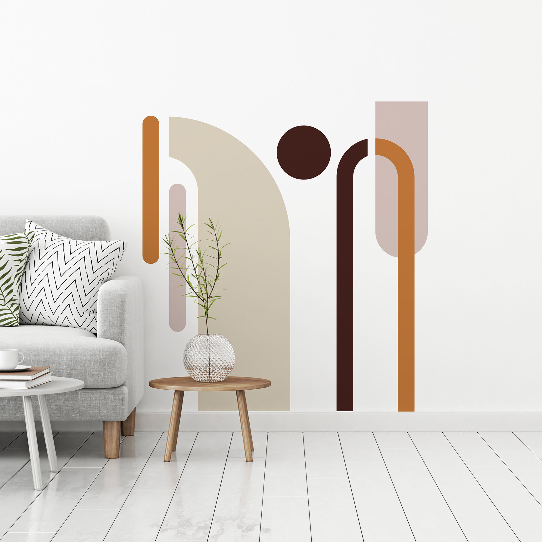 WallPops! Arch Support Modular Mural Peel and Stick Wall Decals | Wayfair