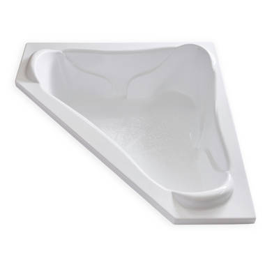 Carver Tubs 72'' x 72'' Soaking Acrylic Bathtub | Wayfair