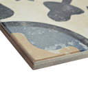 Merola Tile Evoque Arte Carthusian 10" x 10" Porcelain Patterned Wall ...