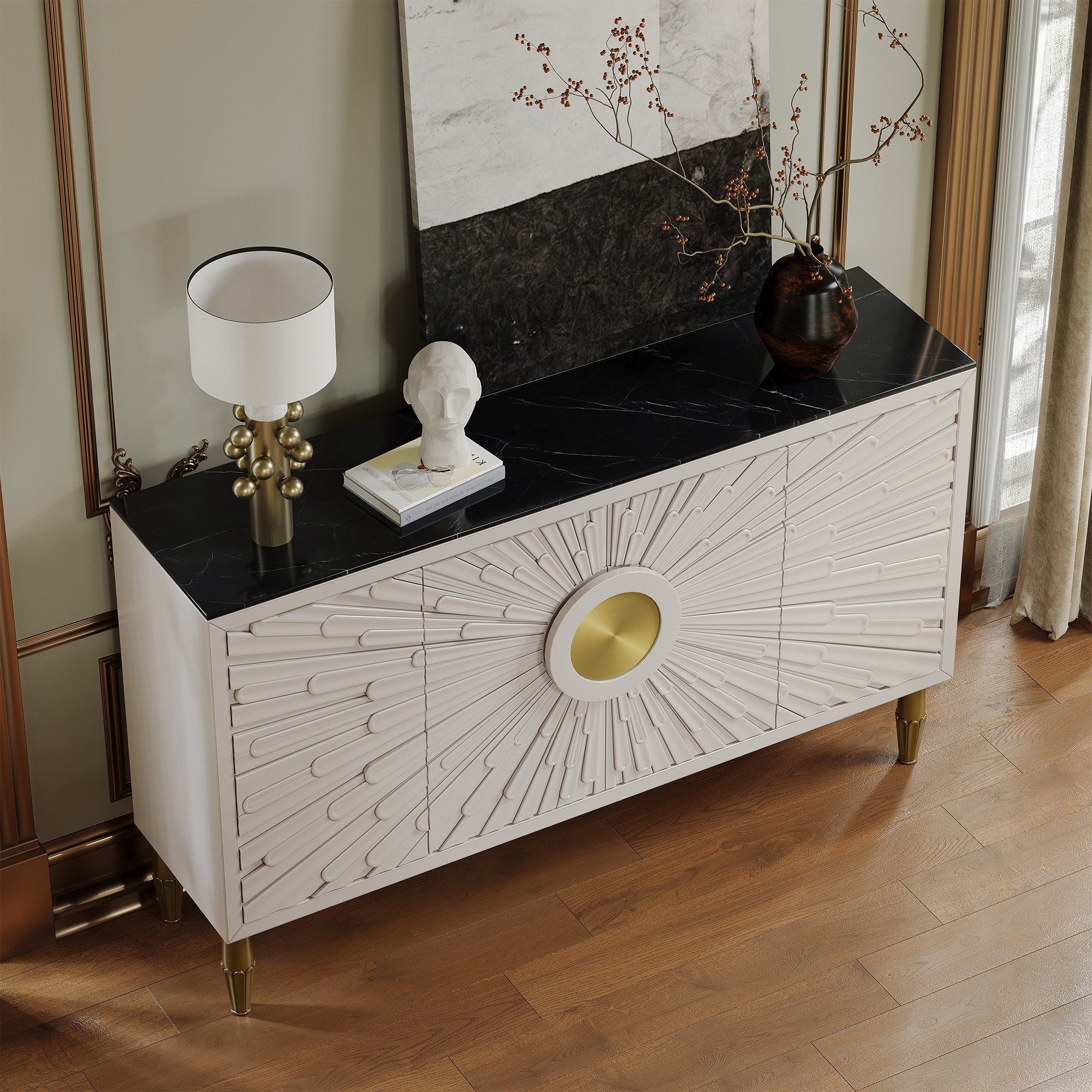 Everly Quinn Kexun 63'' Sideboard & Reviews | Wayfair