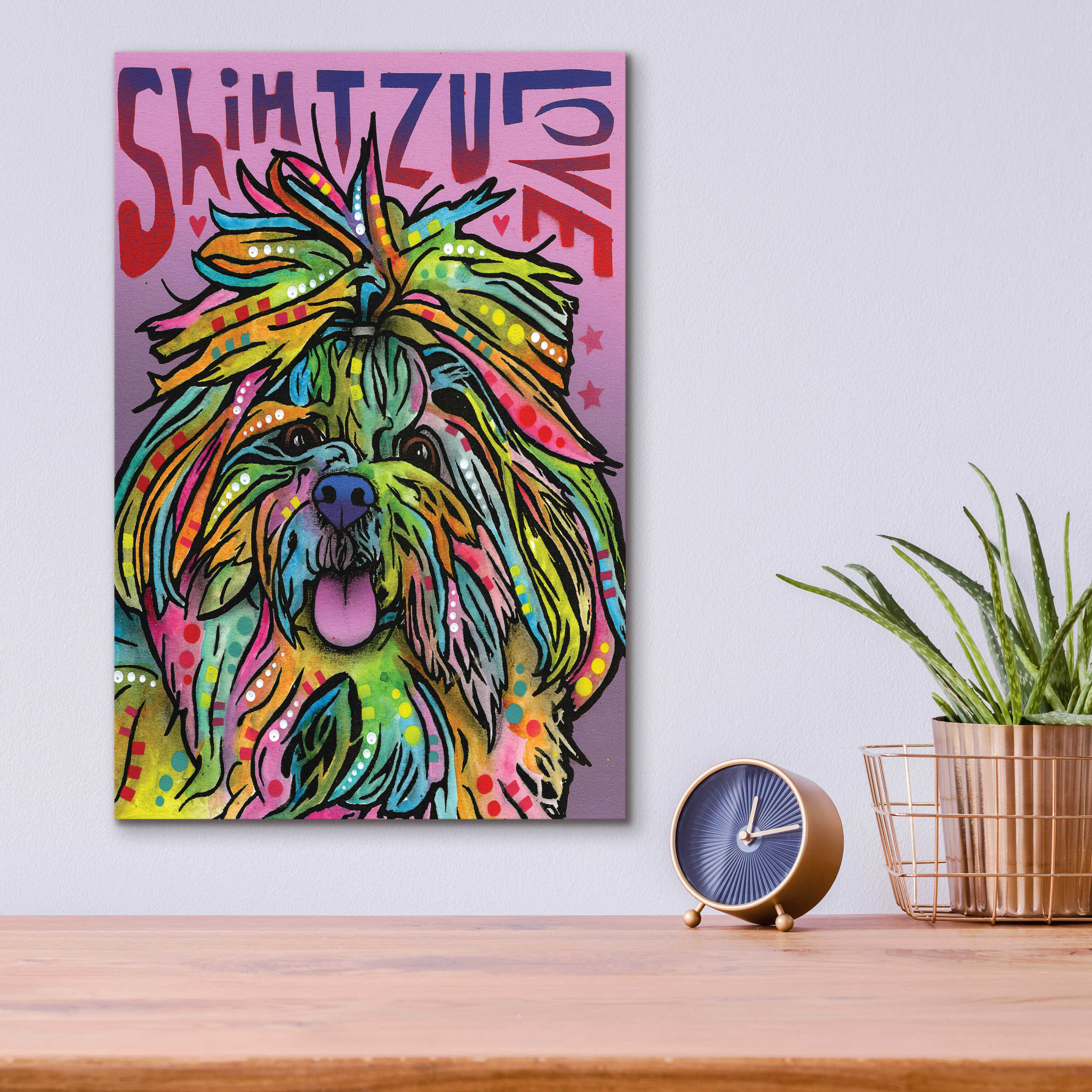 Winston Porter " Shih Tzu Luv " by Dean Russo | Wayfair