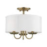 Willa Arlo™ Interiors Sampson 3 - Light 13" Semi Flush Mount "& Reviews ...