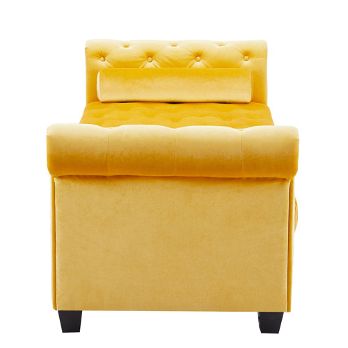 Outdo Velvet Upholstered Bench | Wayfair