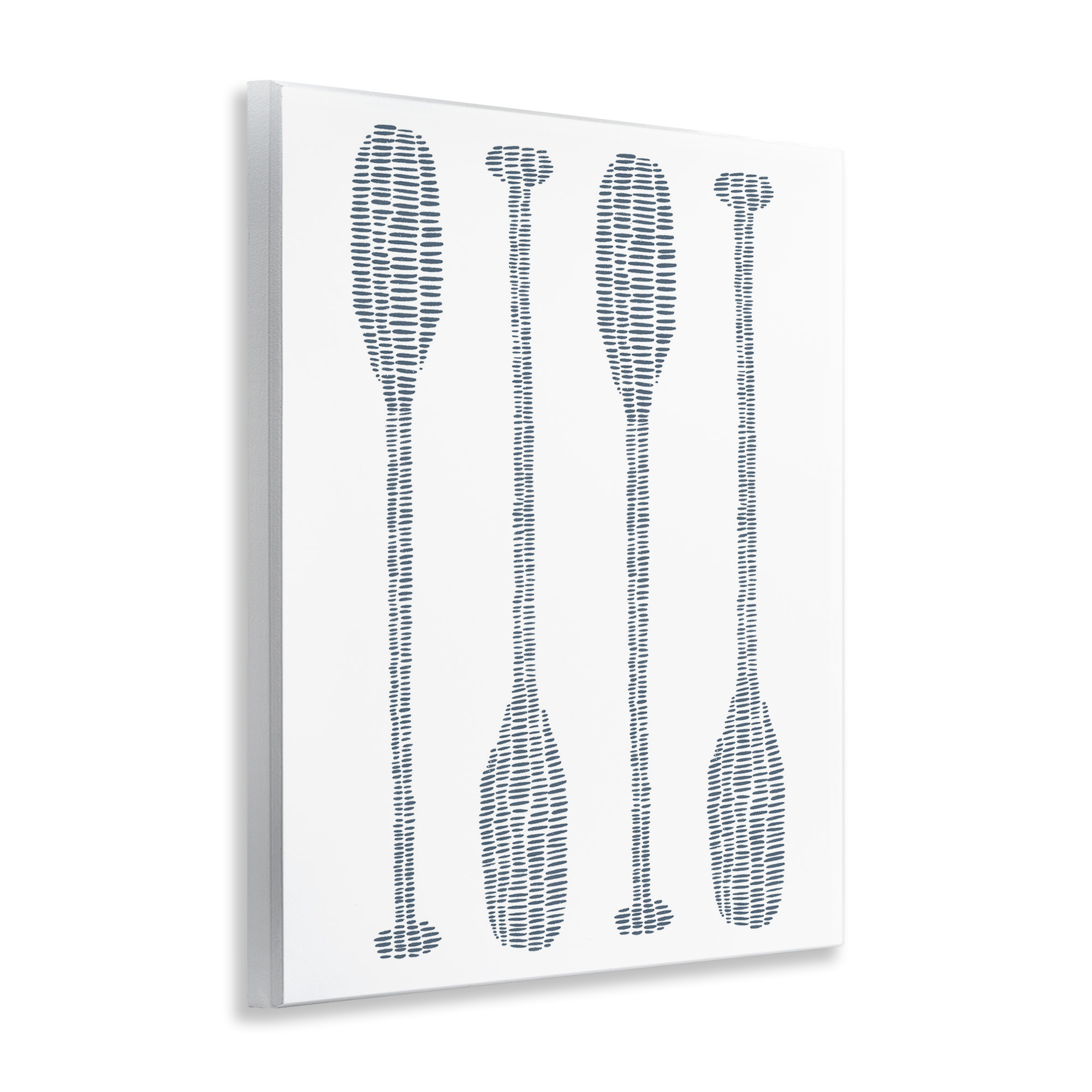 Breakwater Bay Minimal Boat Oars Wall Plaque Art by Jetty Home, LLC ...