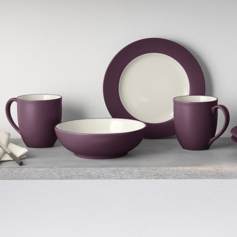 Noritake Colorwave 16-Piece Rim Dinnerware Set, Service for 4 & Reviews ...
