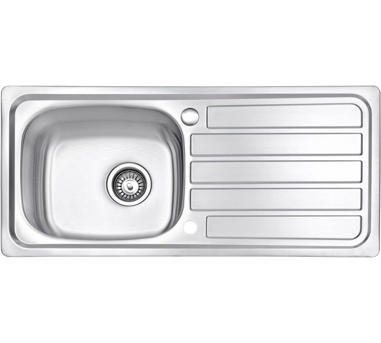 Belfry Kitchen Lytham Single Bowl Inset Kitchen Sink | Wayfair.ie