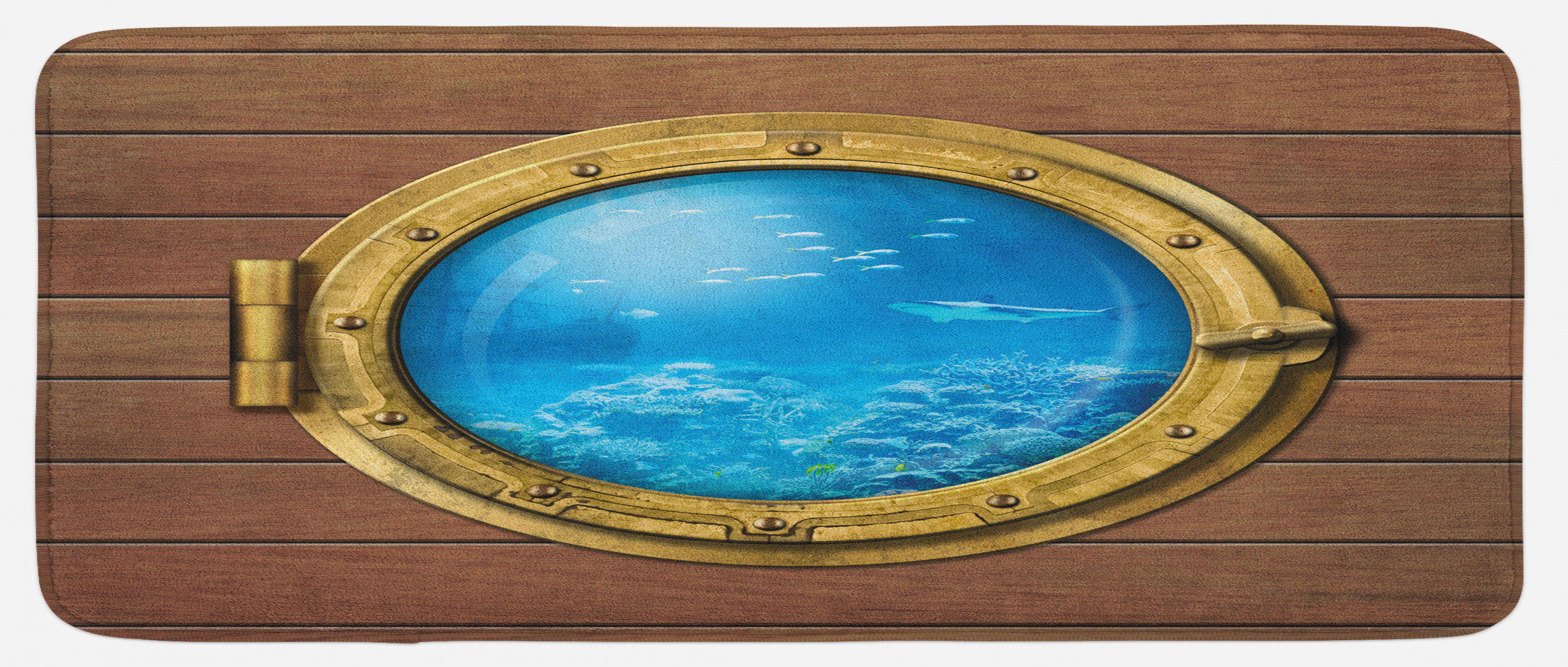 East Urban Home Submarine Chamber Window With A View Of Coral Reef ...