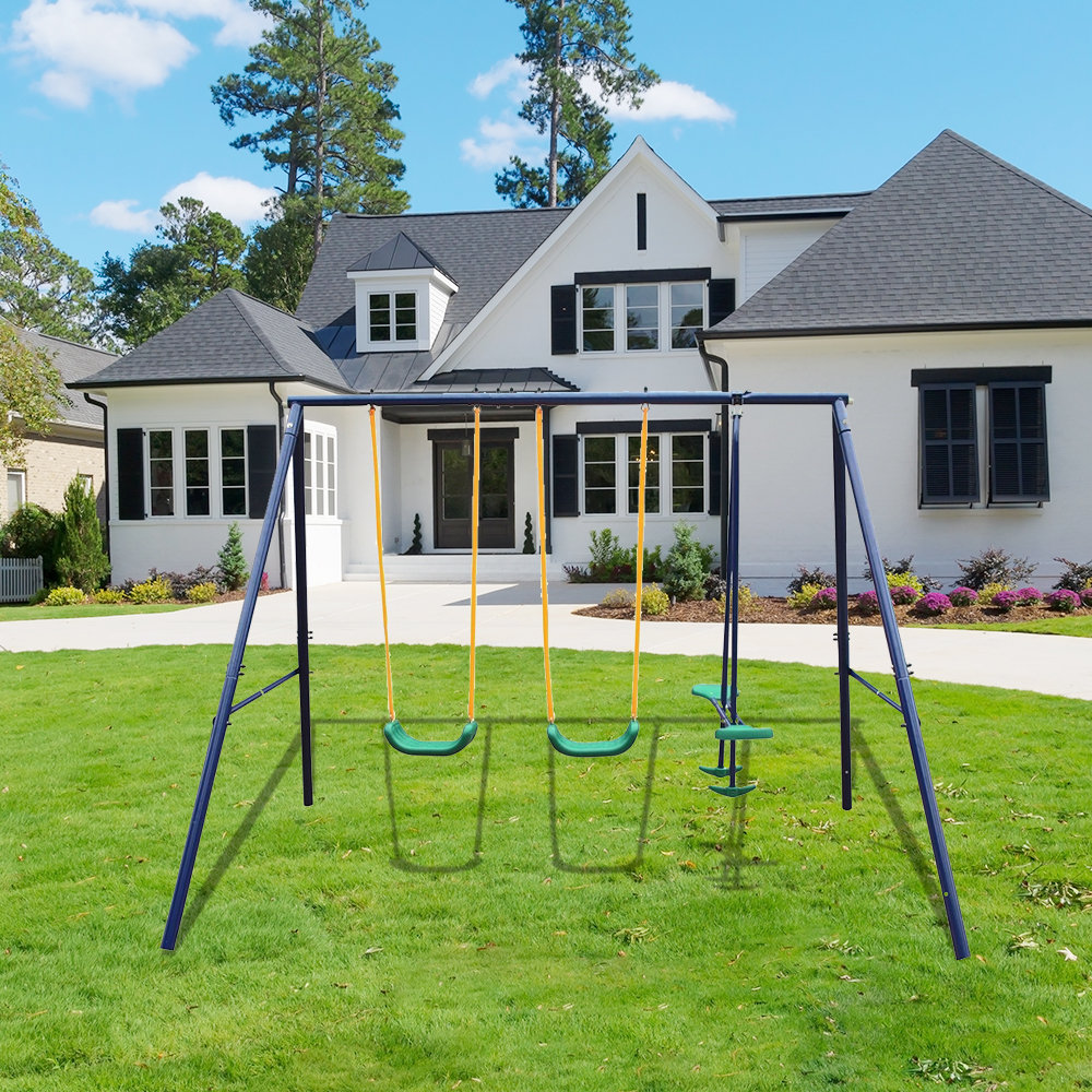 Vandia Portique d'extérieur, portique en métal pour enfants, tout ...