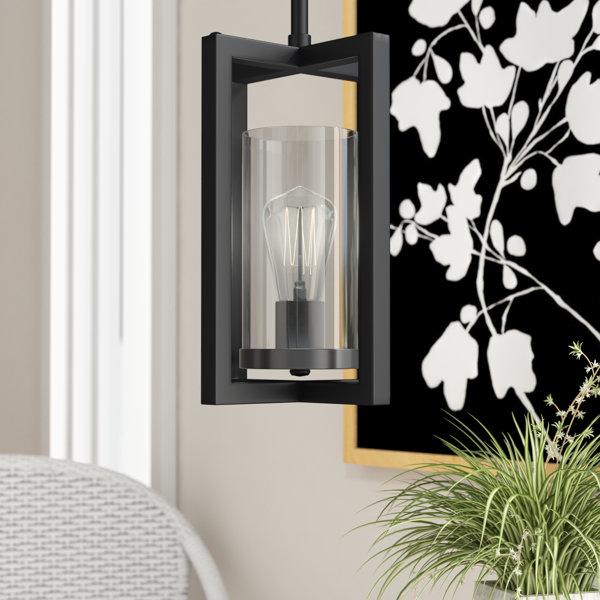 Wrought Studio Bergenia 1 - Light Single Pendant & Reviews | Wayfair