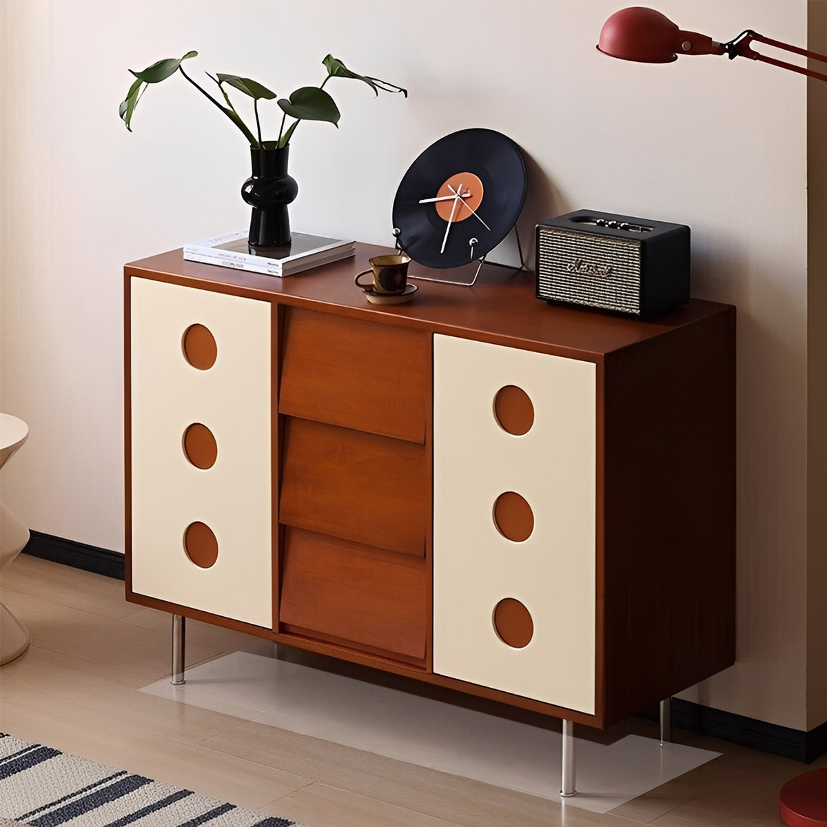 East Urban Home Middle ancient style storage sideboard cabinet | Wayfair